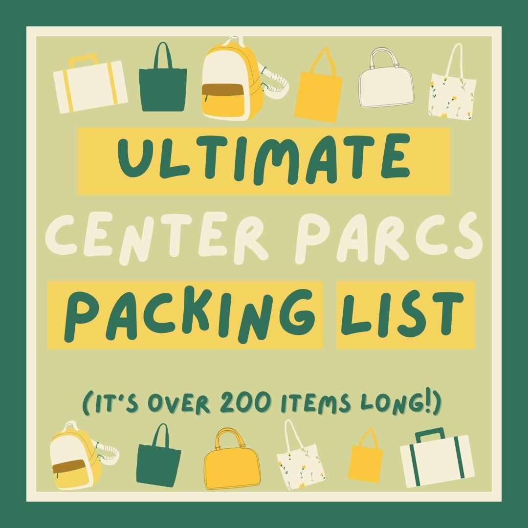 The Ultimate Center Parcs Packing List - Parcs Life